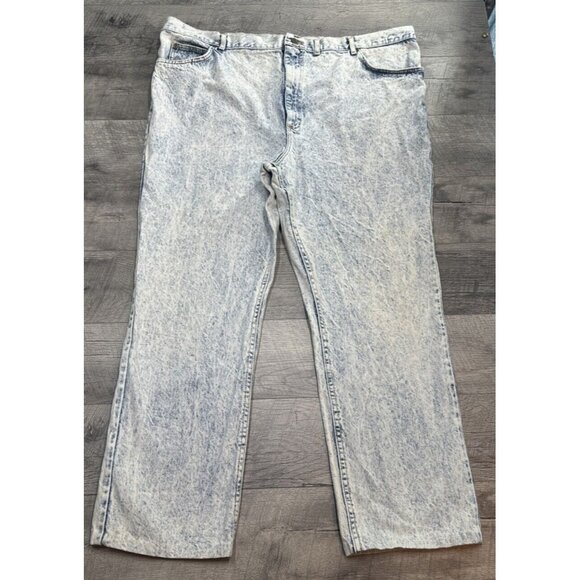 Lee | Jeans | Vintage Lee Rider Stone Wash Jeans Mens 46x3 Denim Baggy ...